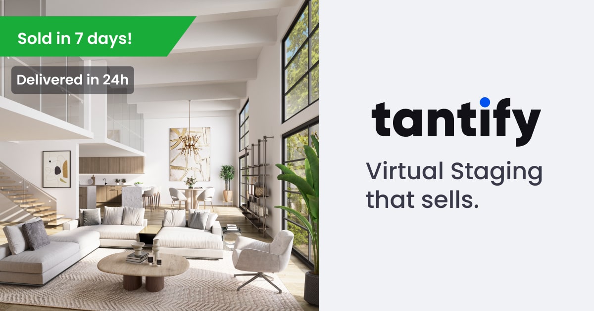 Sign up - Tantify | Virtual staging has never been this easy